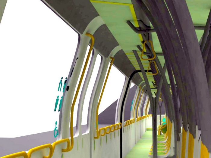 Monorail Interior Design by Ceren Atun at Coroflot.com