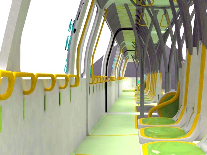 Monorail Interior Design by Ceren Atun at Coroflot.com