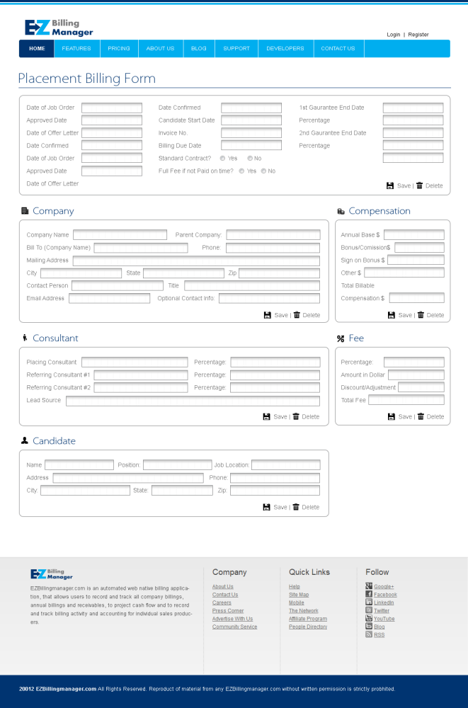User Interface Design by Fahad Hussain at Coroflot.com