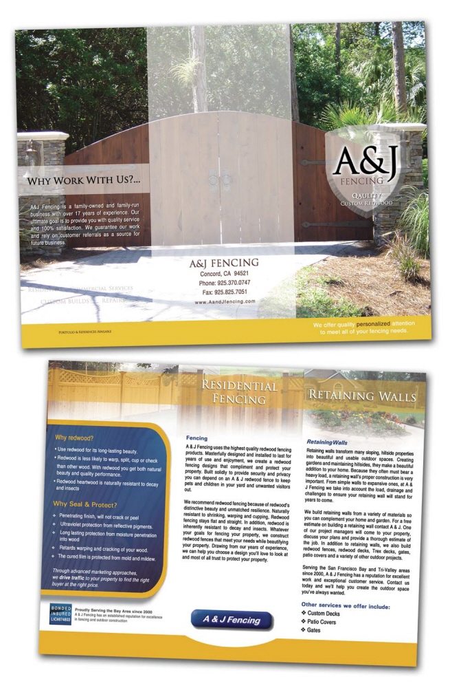 Brochures by Alden Foster at Coroflot.com