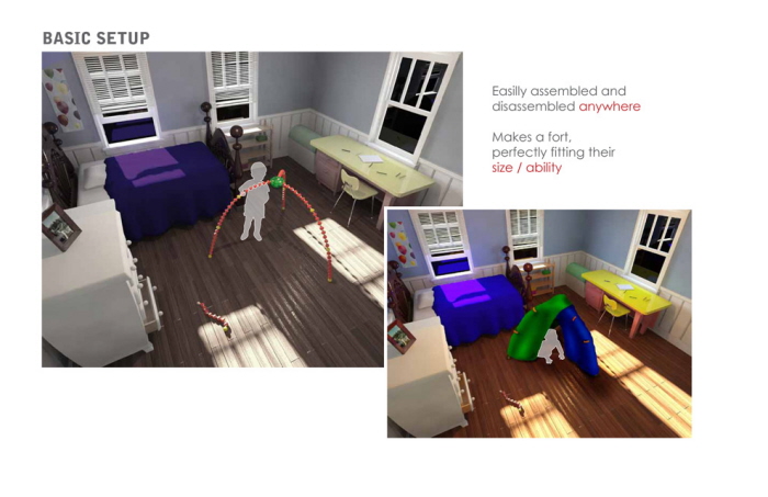 Infinite Spaces - kid's fort building tool by Stephen Diebold at ...