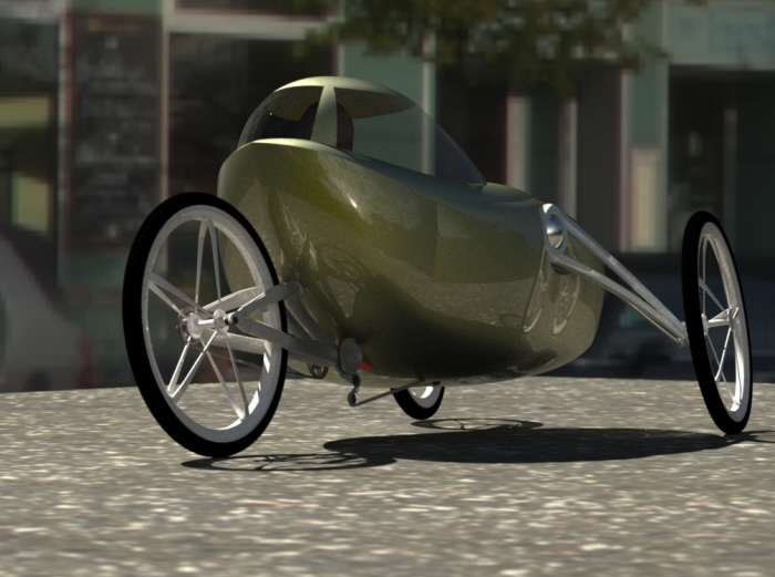 Concepts, Velomobile by Joe Campbell at Coroflot.com