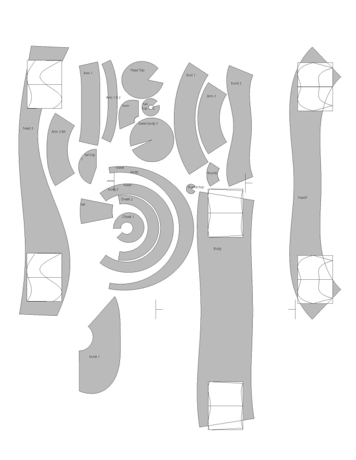 Props, SFX, Fred FredBurger Costume by Joe Campbell at Coroflot.com