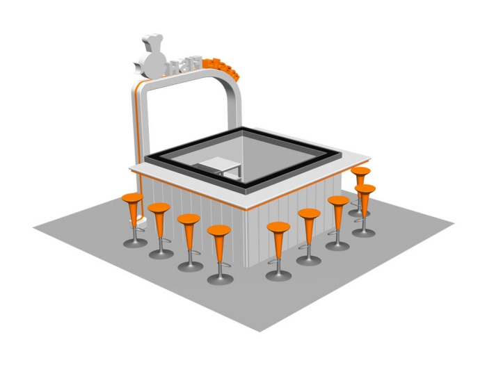 MasterFish - Logo and Booth Design by Sherly Gunawan at Coroflot.com