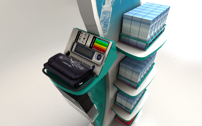 Permanent Health Care Display by Andres Alvarez Rios at Coroflot.com