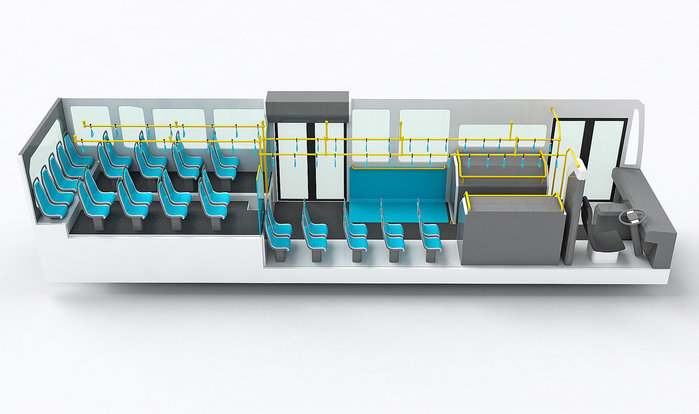 Electric Bus Exterior & Interior Design Proposal by Khairul Anwar ...