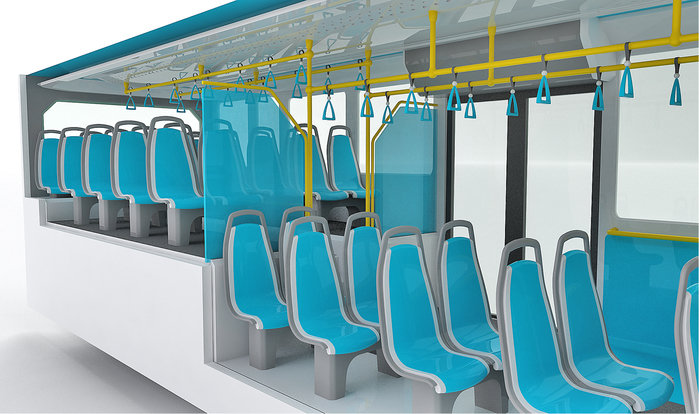 Electric Bus Exterior & Interior Design Proposal by Khairul Anwar ...