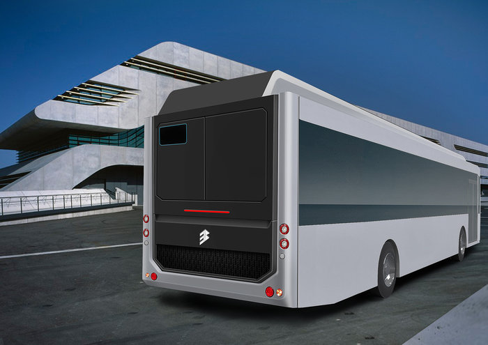 Electric Bus Exterior & Interior Design Proposal by Khairul Anwar ...