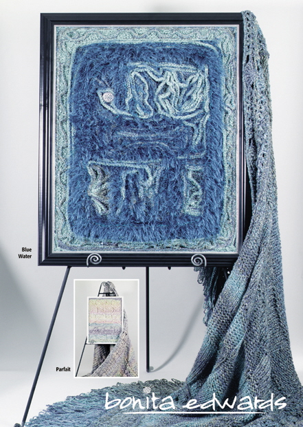 BOKNITART WALL SCULPTURES by BONITA EDWARDS at Coroflot.com