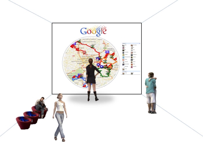 GOOGLE Experience Design Center by Manoj kuldeep at Coroflot.com