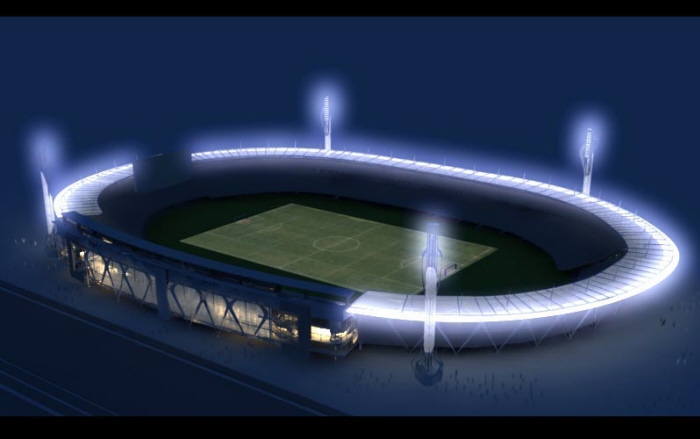 New Facade Stadium Bogota el Campin by Oscar Acosta at Coroflot.com