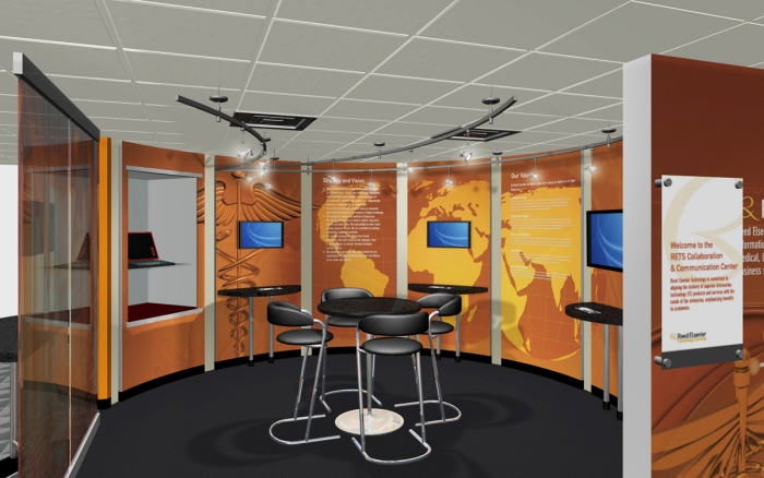 Interior corporate lobby by Michael Branca at Coroflot.com