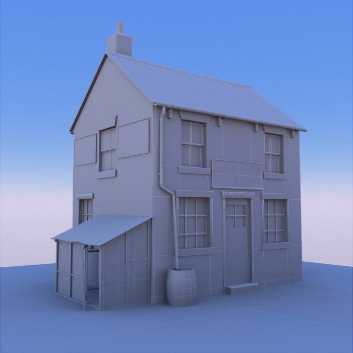 Low Poly work by Mark Davies at Coroflot.com