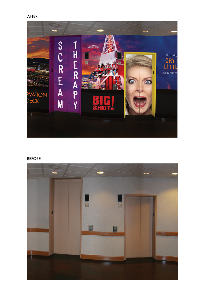 Stratosphere Level 108 Elevator Lobby by Dennis Wodzisz at Coroflot.com