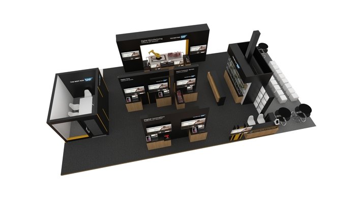 SAP Booth @ ITAP 2018 by Vicki Leung at Coroflot.com