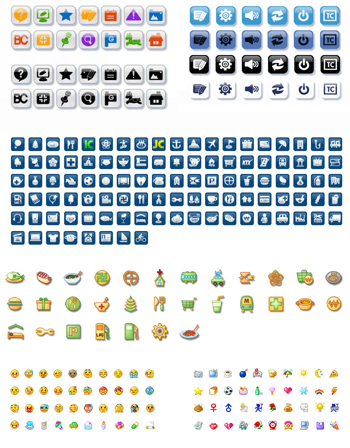 2D Pixcel Icons by Jisun Park at Coroflot.com
