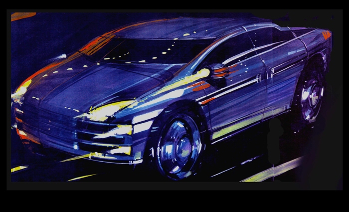 An upload by Robin Scott Hoot on Coroflot: to the project Renualt Concepts