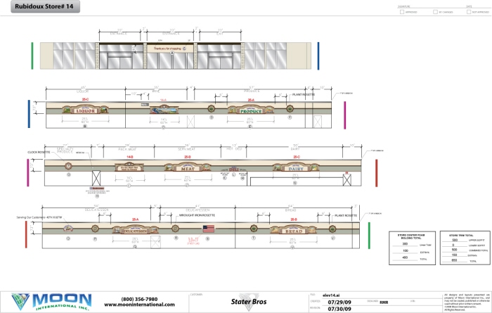 Retail Market Elevations by STENO GRAPHICS at Coroflot.com
