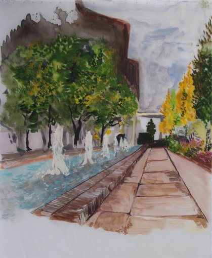 Watercolor by Anna Alcorn at Coroflot.com