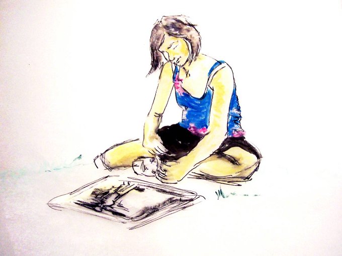 Watercolor by Anna Alcorn at Coroflot.com