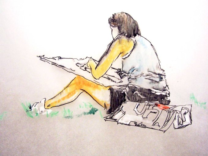 Watercolor by Anna Alcorn at Coroflot.com