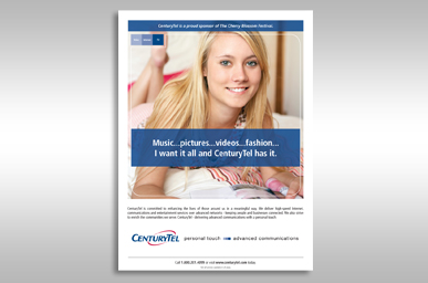 CenturyTel (now CenturyLink) by Frank Bennett at Coroflot.com