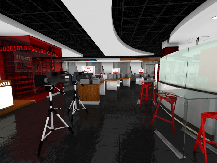 CANON SHOWROOM - CONCEPT by Chris Silverman at Coroflot.com