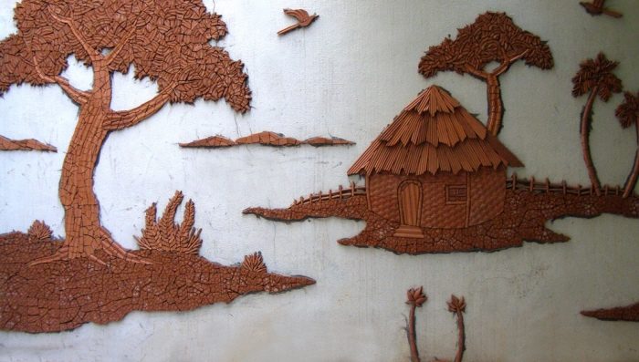 murals Landscapes of terracotta tiles by Ramesh S at Coroflot.com