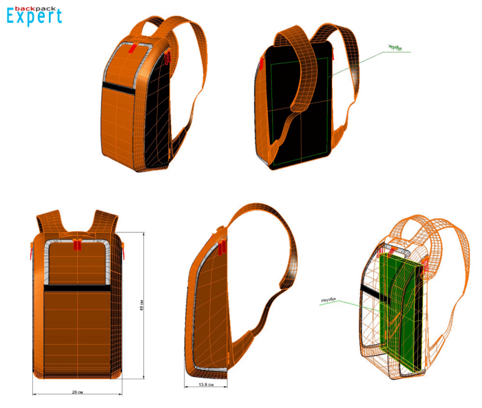 Expert backpack 3D project and prototyping by Dmitry Mironov at ...