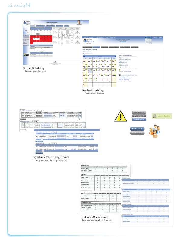 UI Design Symbio Solutions by Don Thompson at Coroflot.com