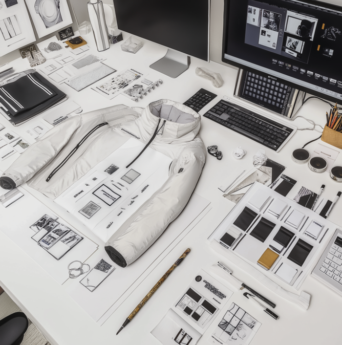 Designing technical apparel by Rozenn Meignant at Coroflot.com