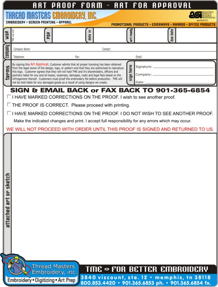 Thread Masters Embroidery Inc by Paul Ford at Coroflot.com