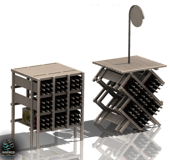FOLDED MODULAR BAR by Idan ben moshe at Coroflot.com