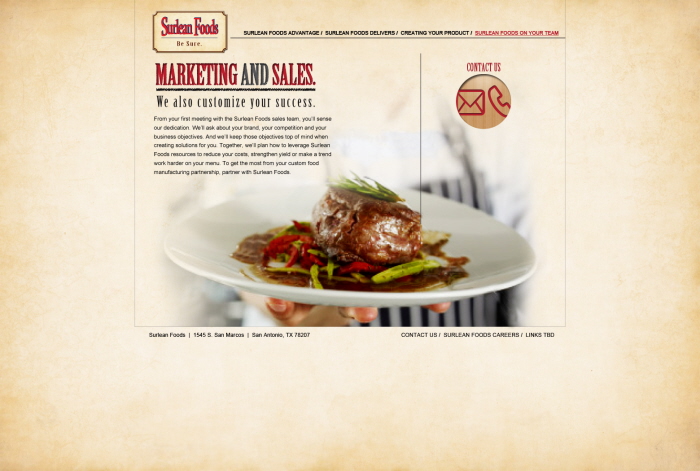 Surlean Foods by Aaron Caprariello at Coroflot.com