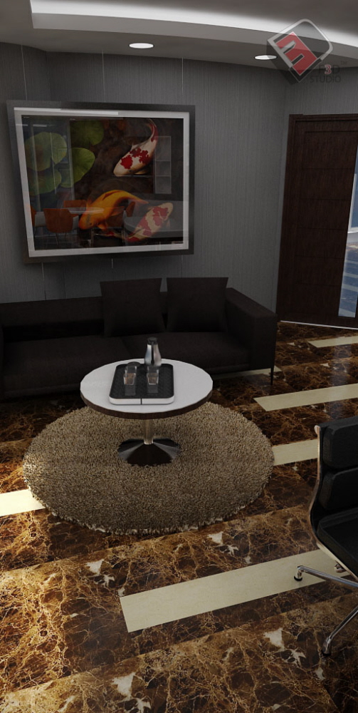 Modern Office Interior - Chairman's Offices by Ferdinand Solas, UAP ...