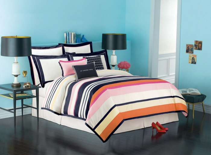 Kate Spade bedding by Tracy Garay-Jones at Coroflot.com