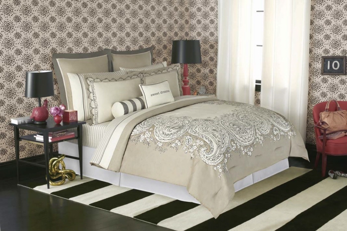 Kate Spade bedding by Tracy Garay-Jones at Coroflot.com