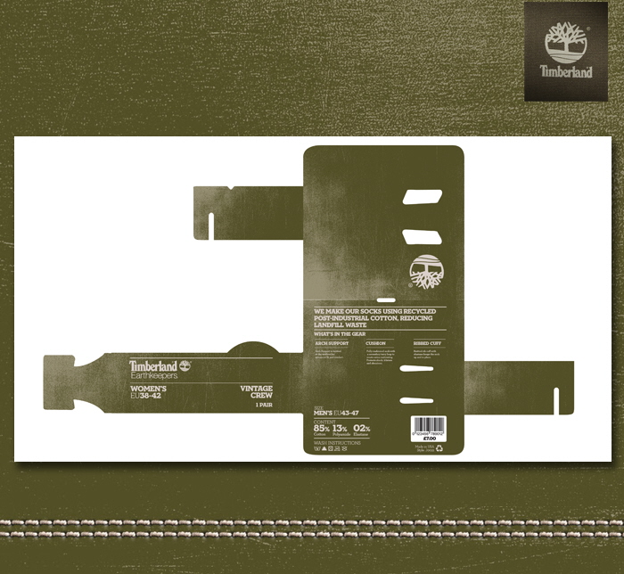 Timberland Product Packaging by R. Ross at Coroflot.com