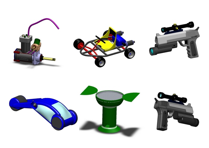 Solidworks Examples by Paul Talbot at Coroflot.com