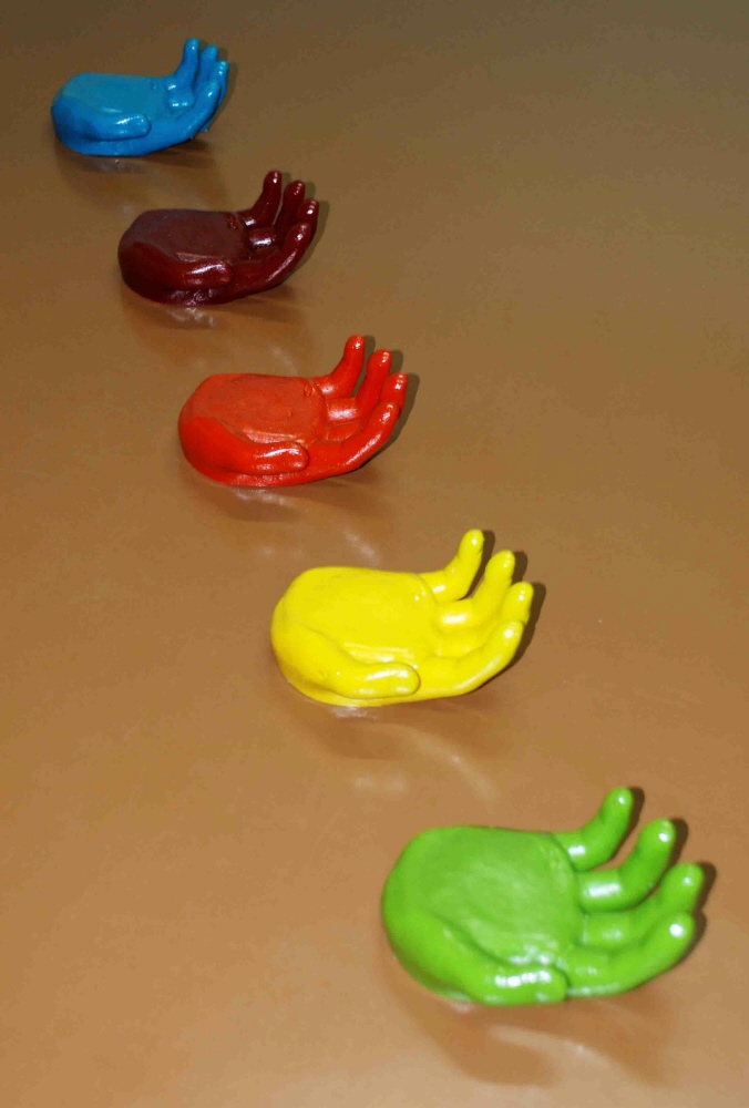 Resin Hand by Andres Jacobi at Coroflot.com