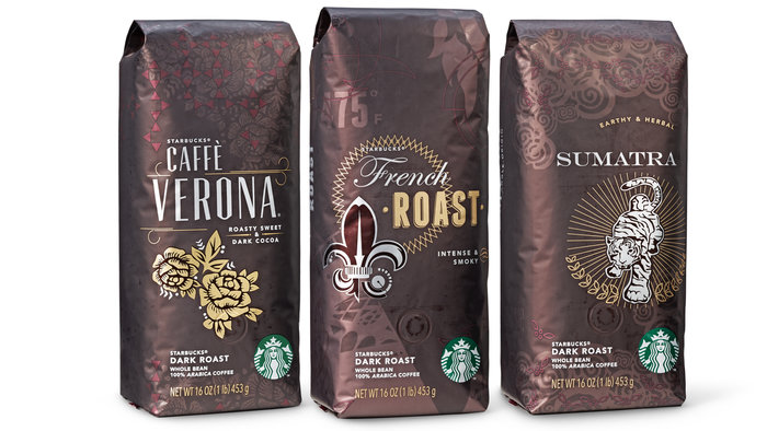 Starbucks Core Retail Coffee : Packaging Redesign by Jen Moore Polaski ...