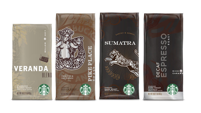 Starbucks Core Retail Coffee : Packaging Redesign by Jen Moore Polaski ...