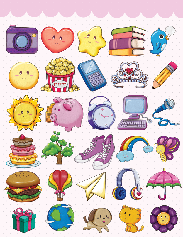 Total Girl PH - Planner Stickers by Abi Dayacap at Coroflot.com
