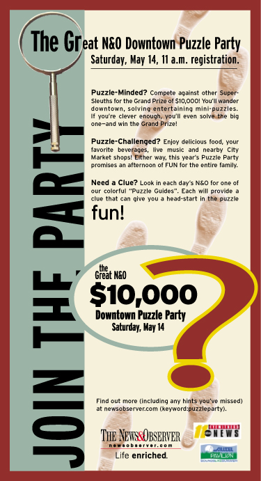 Puzzle Party Ad campaign by Stephen King at Coroflot.com