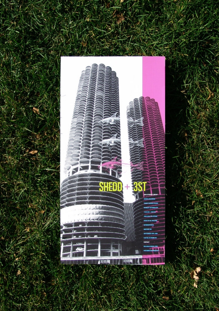 Poster for AIGA Trip to Thirst and Shedd Aquarium by Brandon Souba at ...