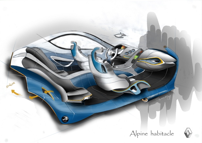 Alpine Auto-moto project by Laurent Sauteraud at Coroflot.com