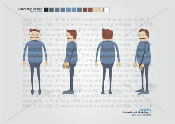 Character Design by Bilal Tariq at Coroflot.com