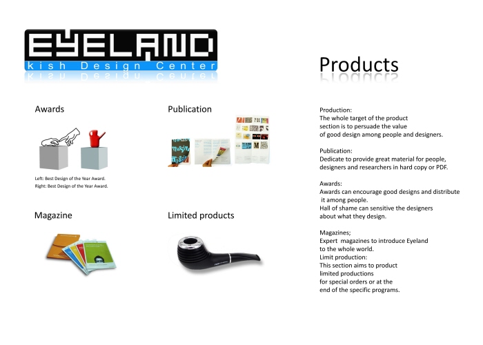 Strategy design project-Eyeland Design Center by Tirdad Kiamanesh at ...