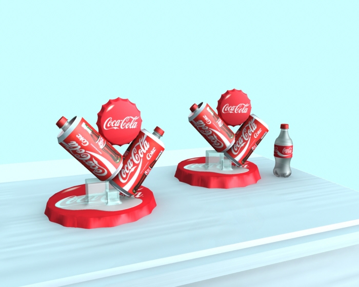 Coke Table Top units by Mragank Sharma at Coroflot.com