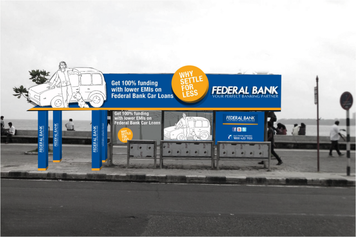 Fedral Bank - OOH Campaign by Mragank Sharma at Coroflot.com